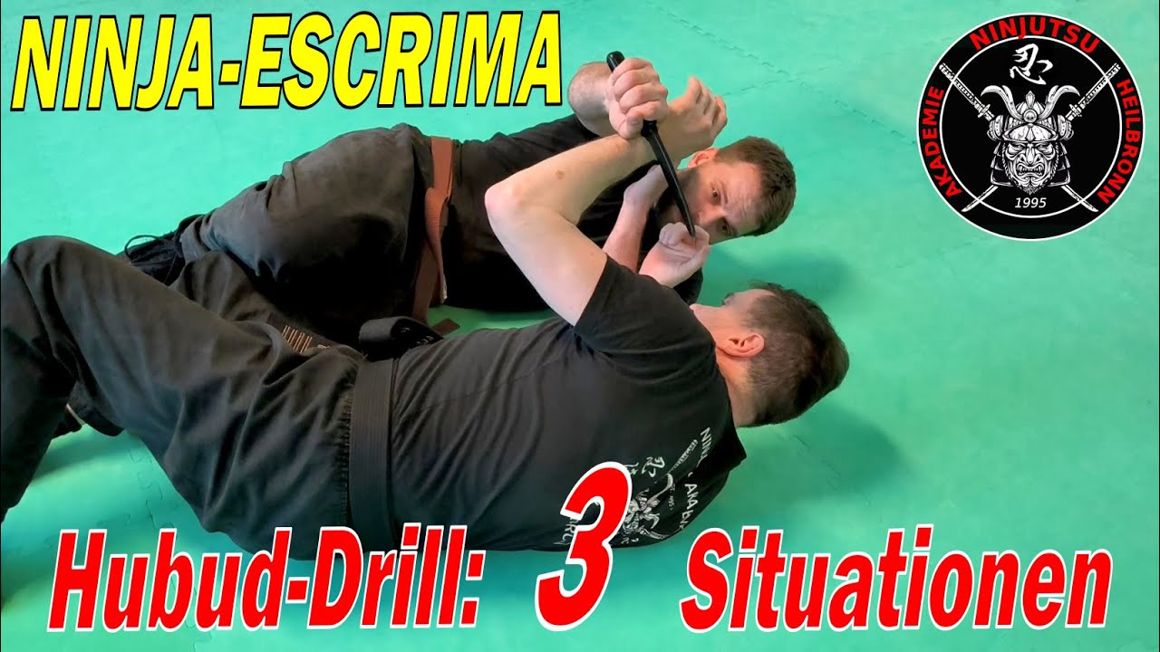 Ninja Messerkampf: Escrima Hubud-Drill - 3 Situationen - YouTube