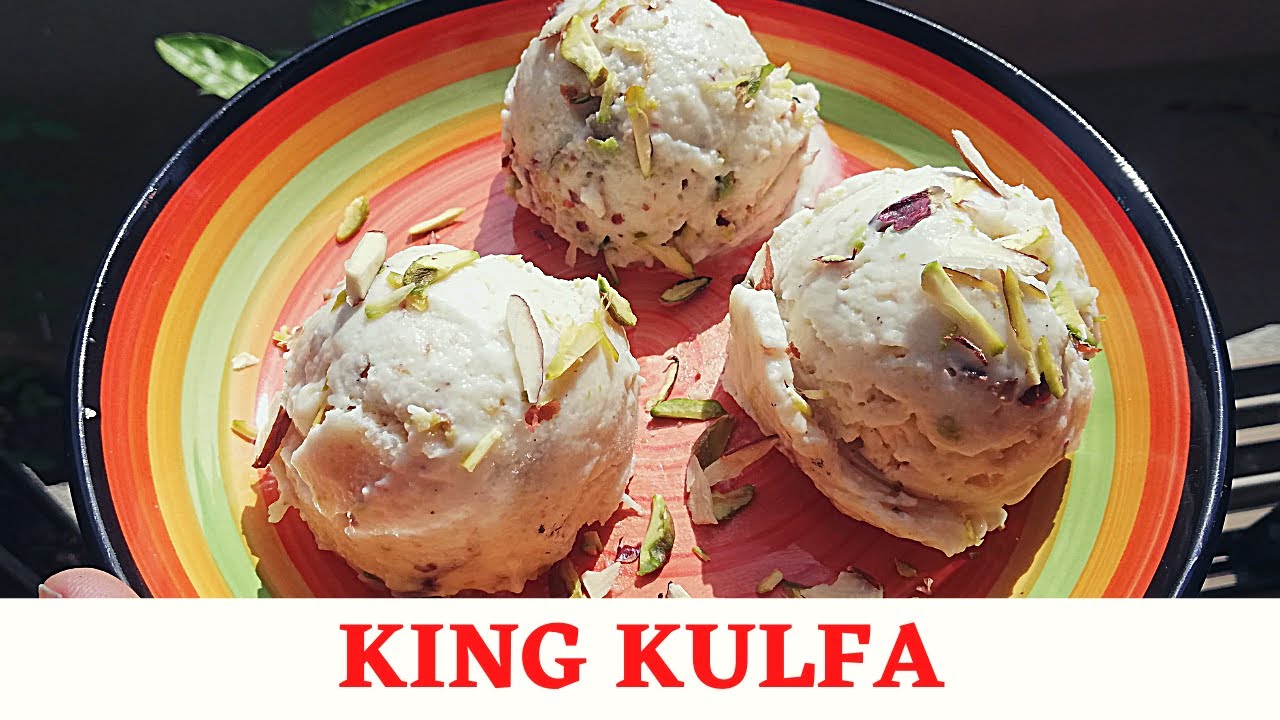 How to make Kulfa Ice Cream | Homemade King Kulfa Ice Cream - YouTube