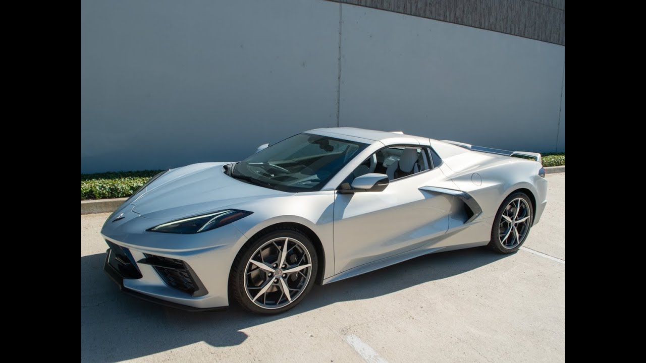 SOLD 2021 Silver Flare Metallic Corvette 3LT, Z51 Convertible - YouTube