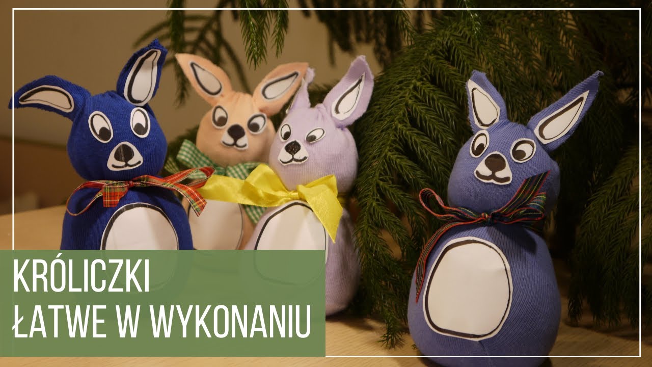 Wielkanocny królik DIY 🐰 NzB #62 - YouTube