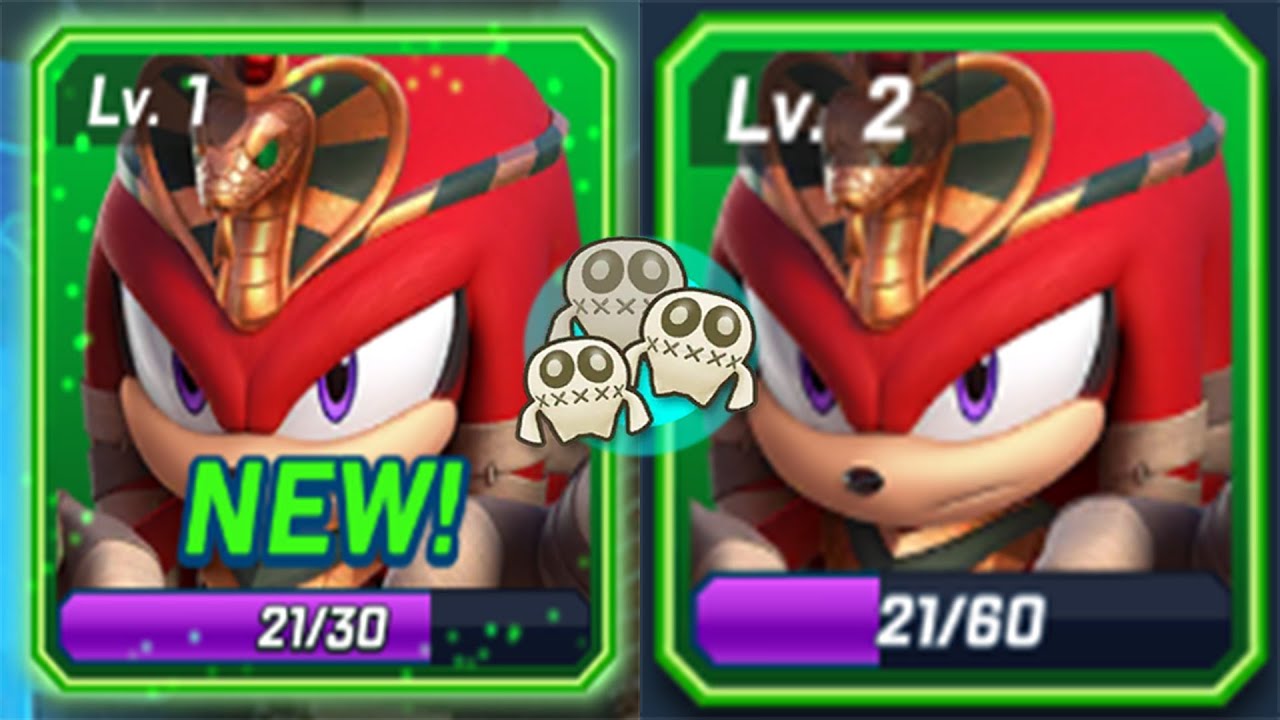 Sonic Forces - Mummy Knuckles New Character Unlocked Boo Boost upgraded ...