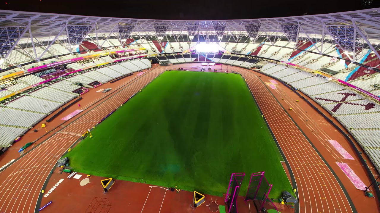 World Athletic Games 2017 timelapse - YouTube