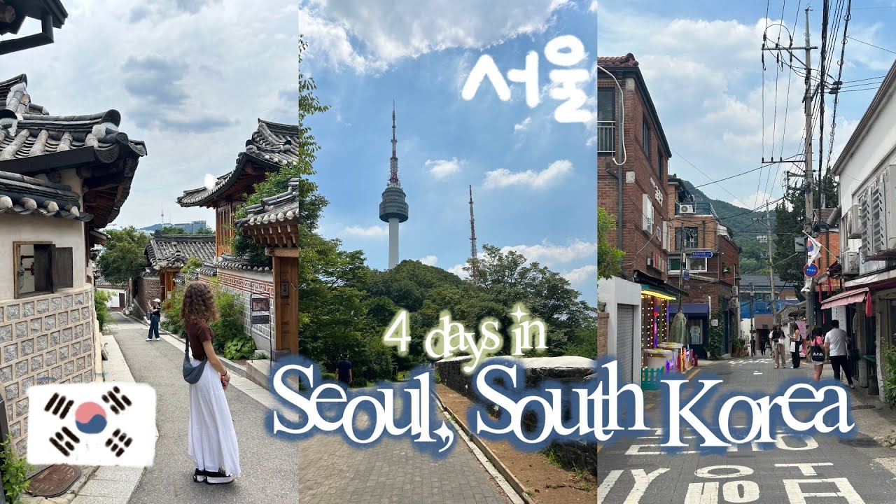 sunny days in Seoul | Korea vlog pt. 1 - YouTube