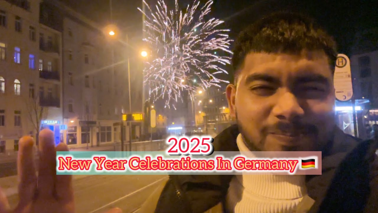 New Year Celebration In Germany | 2025 Celebration - YouTube