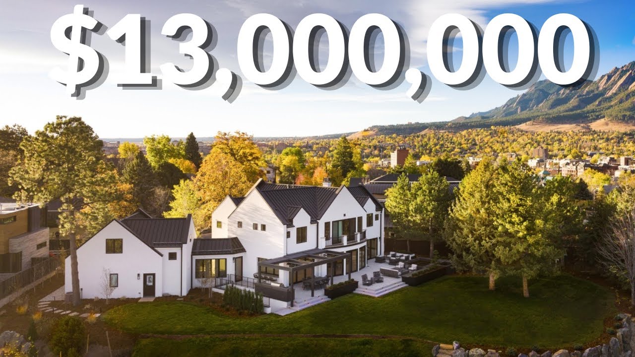 Inside a CRAZY $13,000,000 MODERN Mansion With Stunning Views in Denver ...