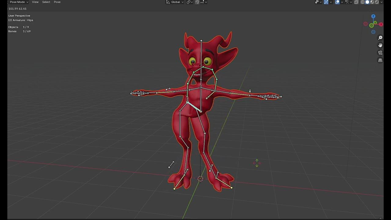 3D modeling and animation update, not dead edition. - YouTube