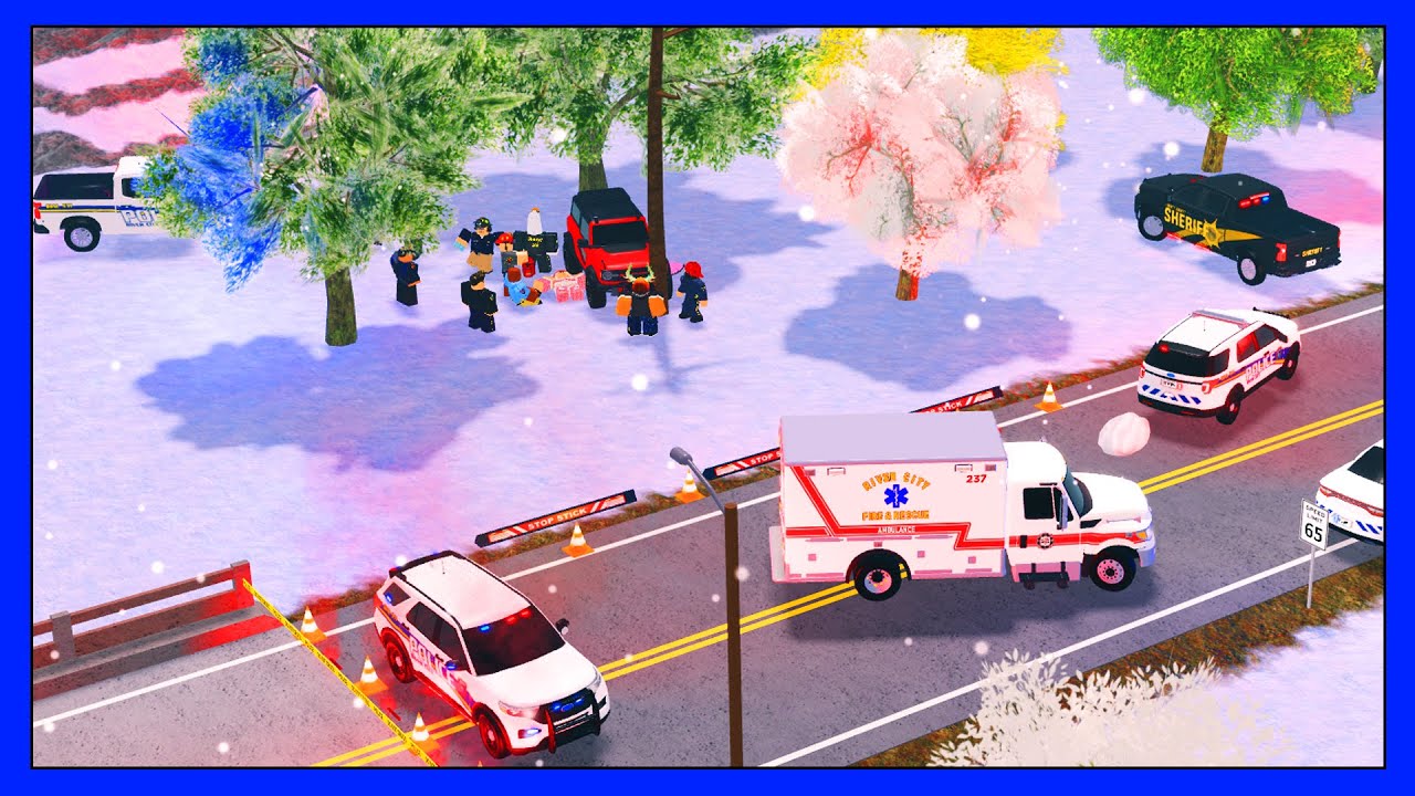 POLICE MOUNTAIN PURSUIT!! *ENDS IN CRASH* (ERLC Roblox Liberty County ...