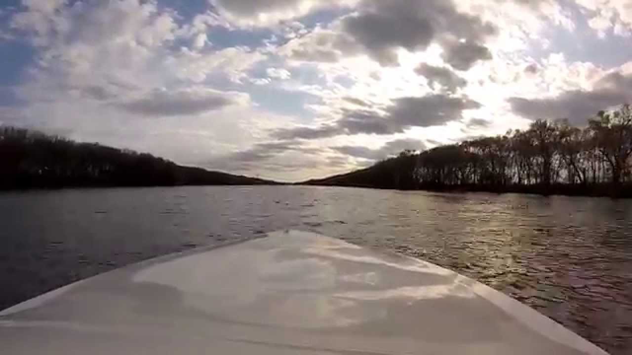 Boating on the IL River 5/3/14 - YouTube