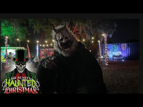 Florida’s Best Local Haunt! Sir Henry’s Haunted Christmas 2024 - YouTube