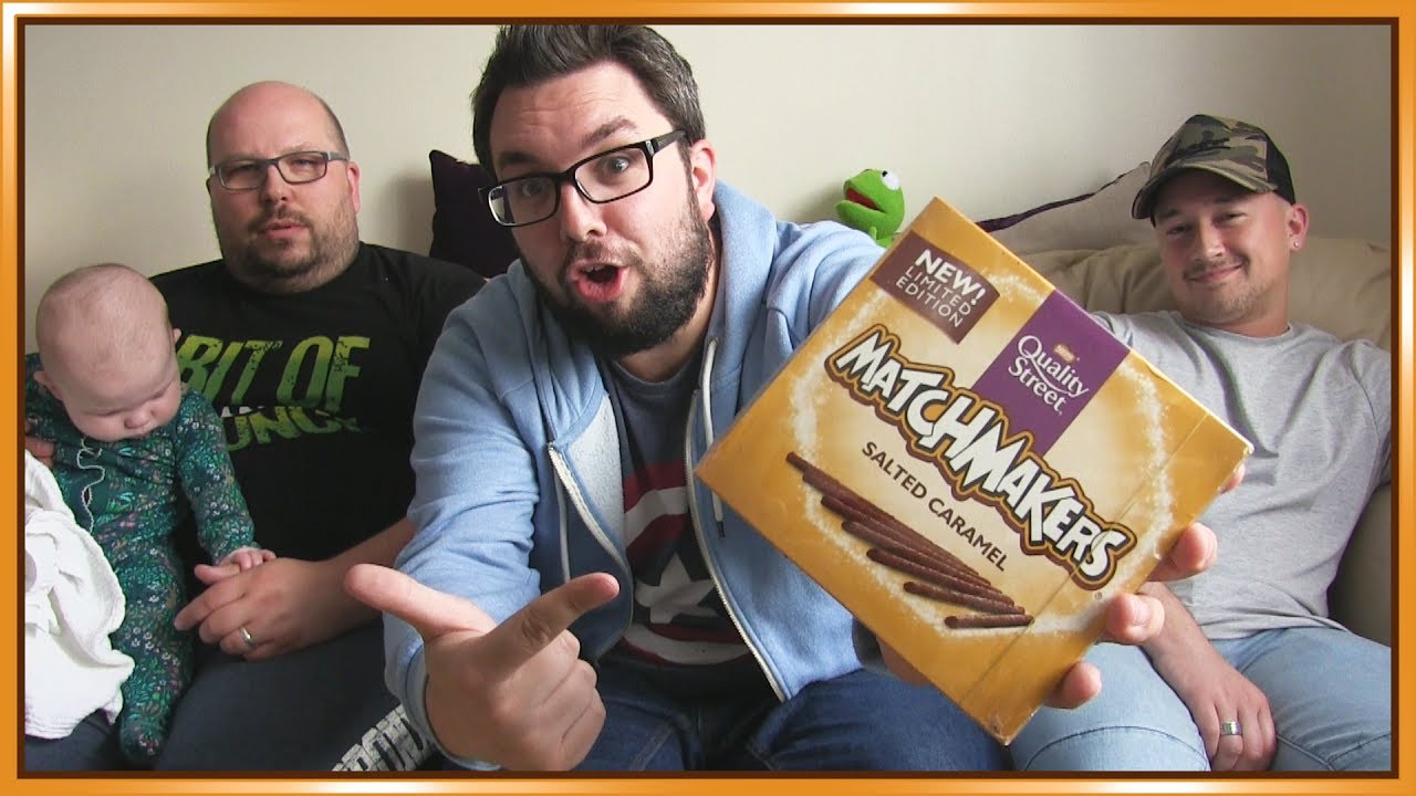Salted Caramel Matchmakers Review (Quality Street?!) - YouTube