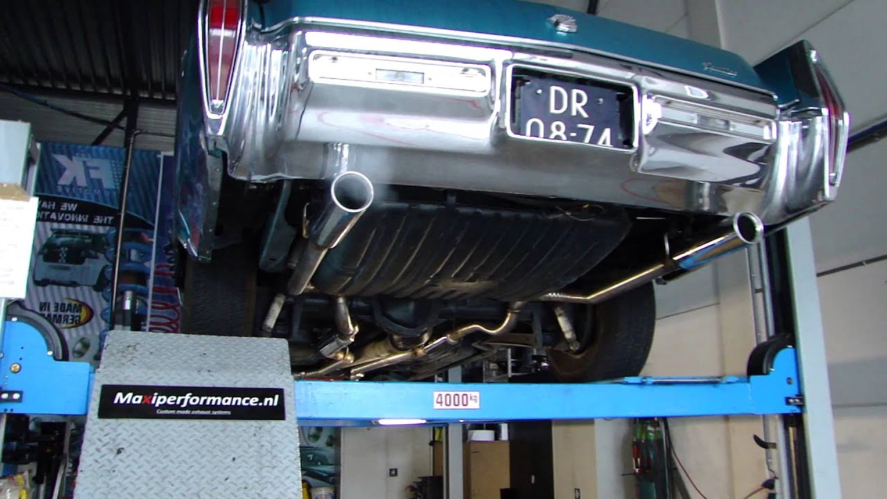 CADILLAC DE VILLE V8 Straight pipes Exhaust system by Maxiperformance ...