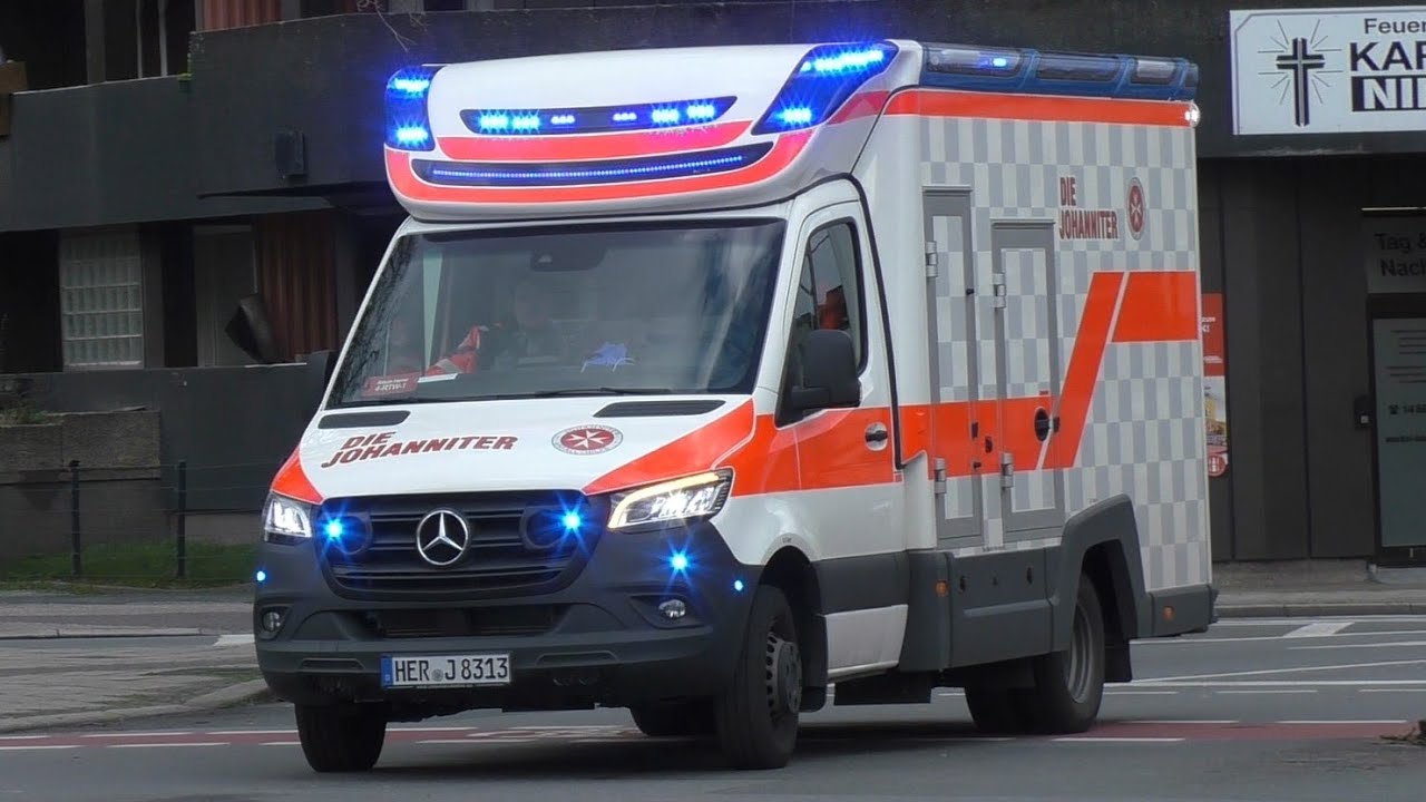 [Nagelneuer Tigis Europa] RTW Johanniter Herne - YouTube