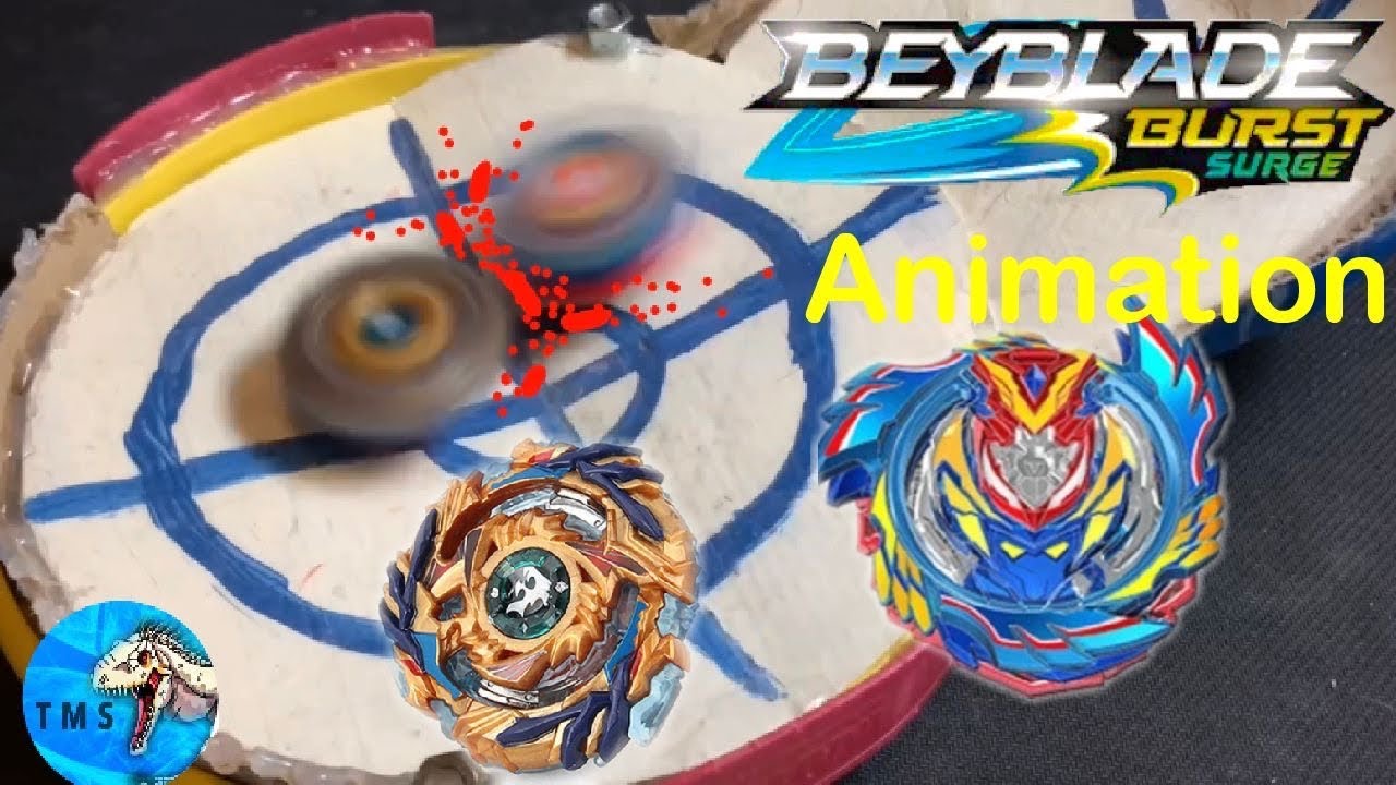 Beyblade Animation | Beyblade Burst Surge | Strike Genesis Valkyrie vs ...