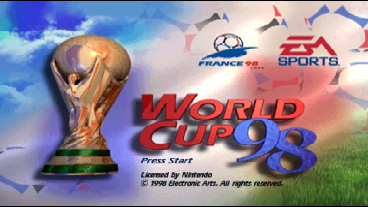 Recordando Mundiales: World Cup France 98 - Nintendo 64 - Gameplay ...