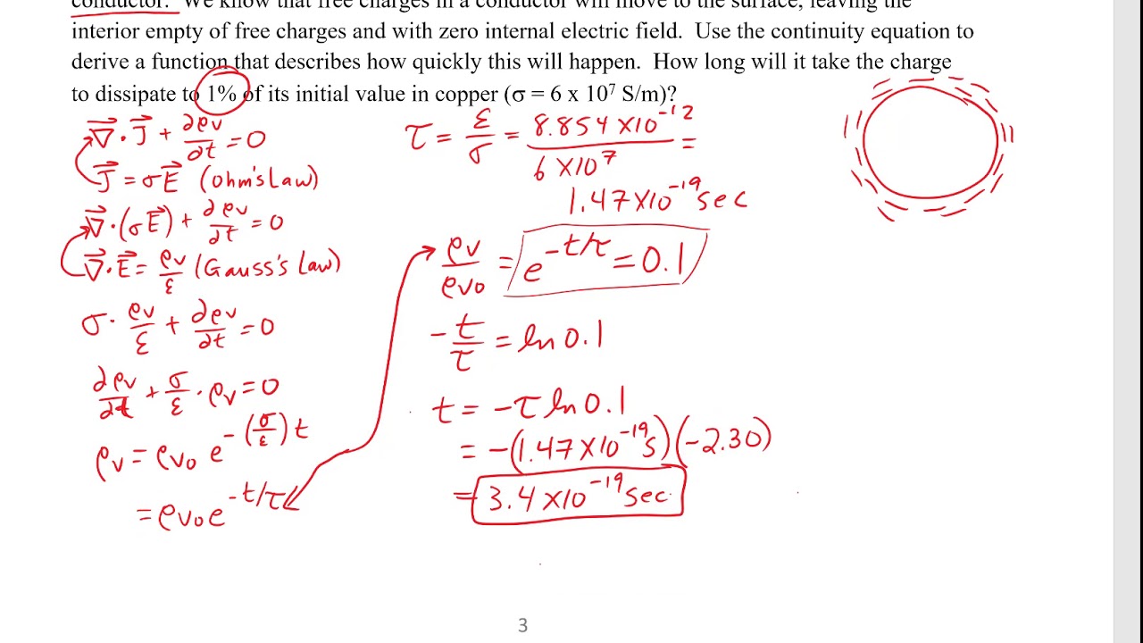 Applied Electromagnetic Field Theory Chapter 17 -- Displacement Current ...