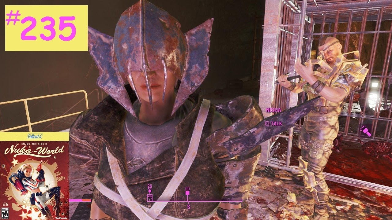 Fallout 4 [#235] Open Season (NISHA) | Nuka World DLC - YouTube