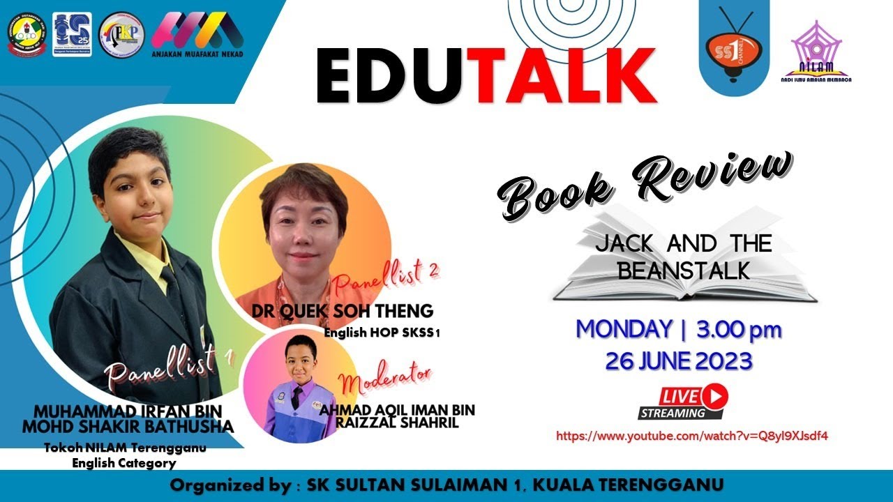 EDUTALK | BOOK REVIEW | JACK AND THE BEANSTALK - YouTube