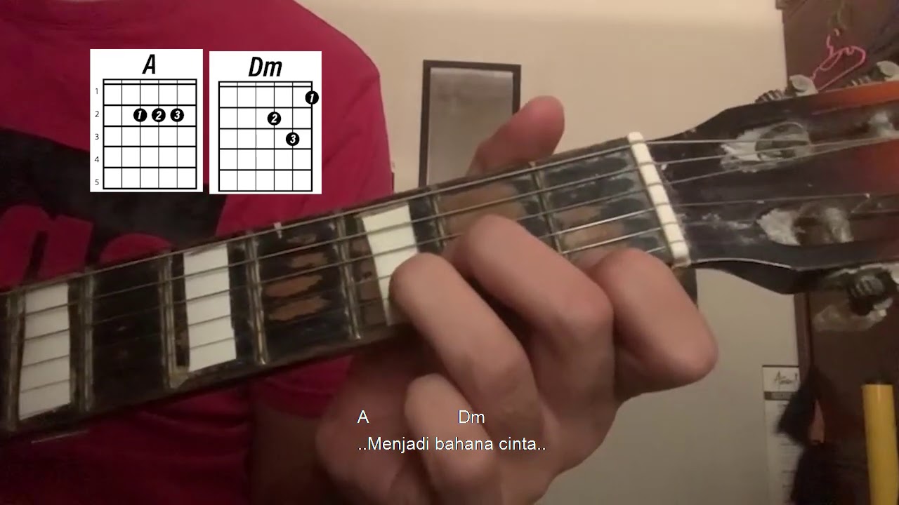 Gamma - Bahang Asmara (Chord + Guitar Chord Chart) - YouTube