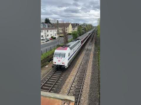DB 101 057-8 Sonderlackierung „EUROPEAN YEAR OF RAIL 2021“ SBB EC 8 ...