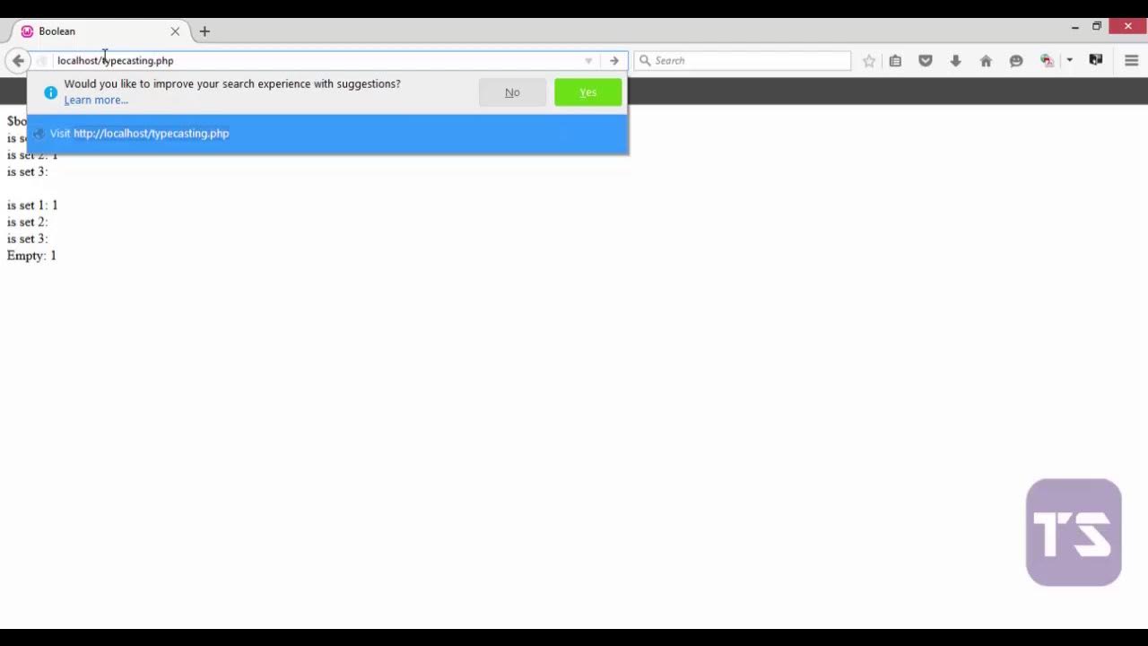 PHP Type casting - Lecture 18 (PHP Tutorial) - YouTube