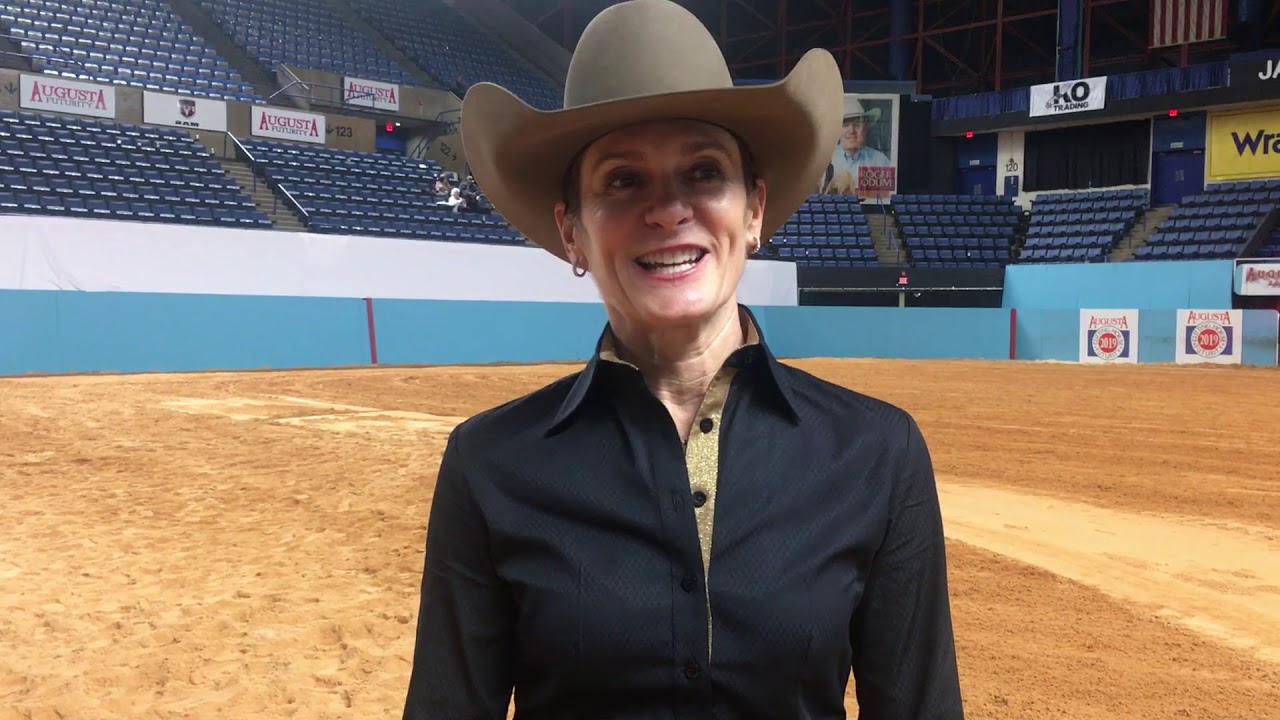 Champion Talks with Julie Beasley: 2019 Augusta Futurity - YouTube