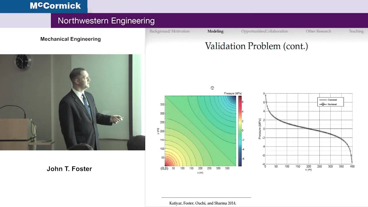 Mechanical Engineering Jan. 17 - John T. Foster - YouTube