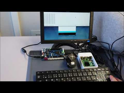 OpenCR 1.0 + Dynamixel MX28 (v1) read_write sample - YouTube