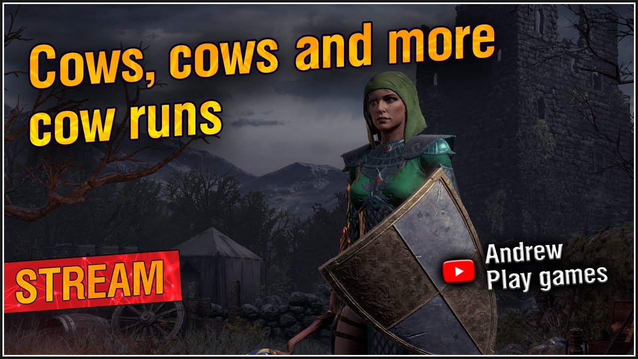 Cows, cows and more cow runs / Diablo 2 Resurrected - YouTube