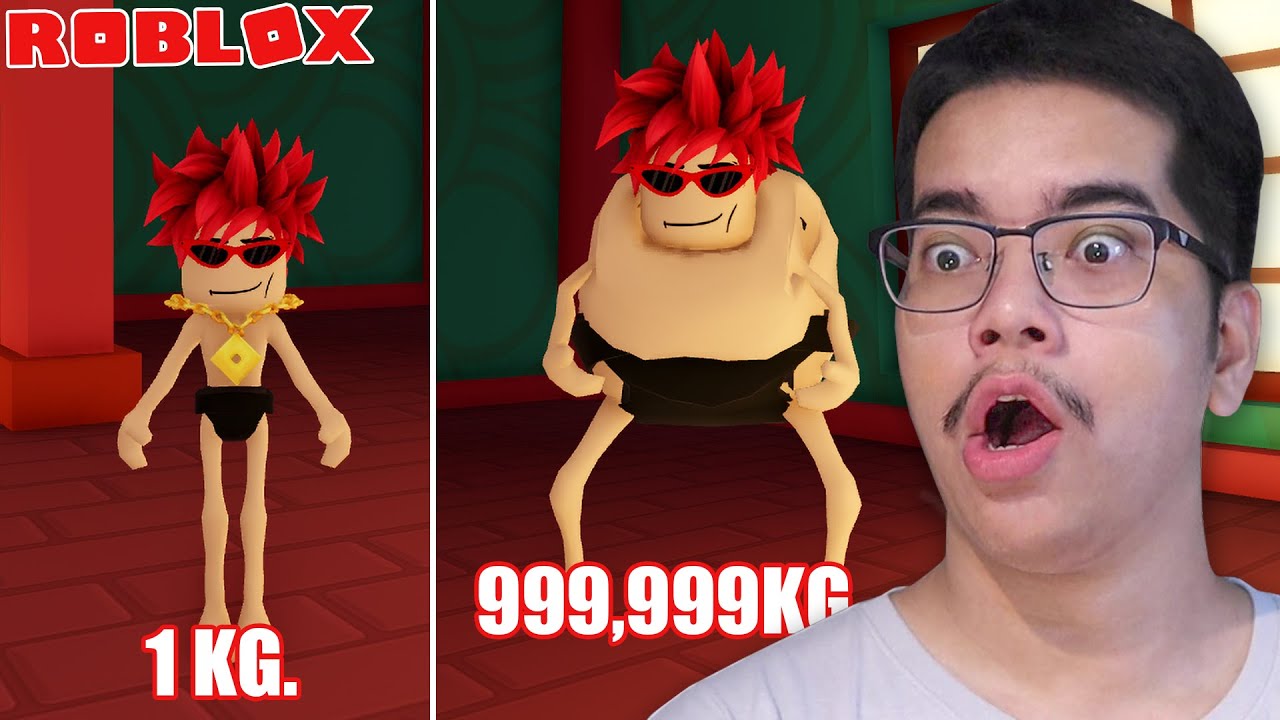 กินให้เยอะที่สุดเพื่อเป็นสุดยอดนักซูโม่ ! Sumo Simulator : Roblox - YouTube