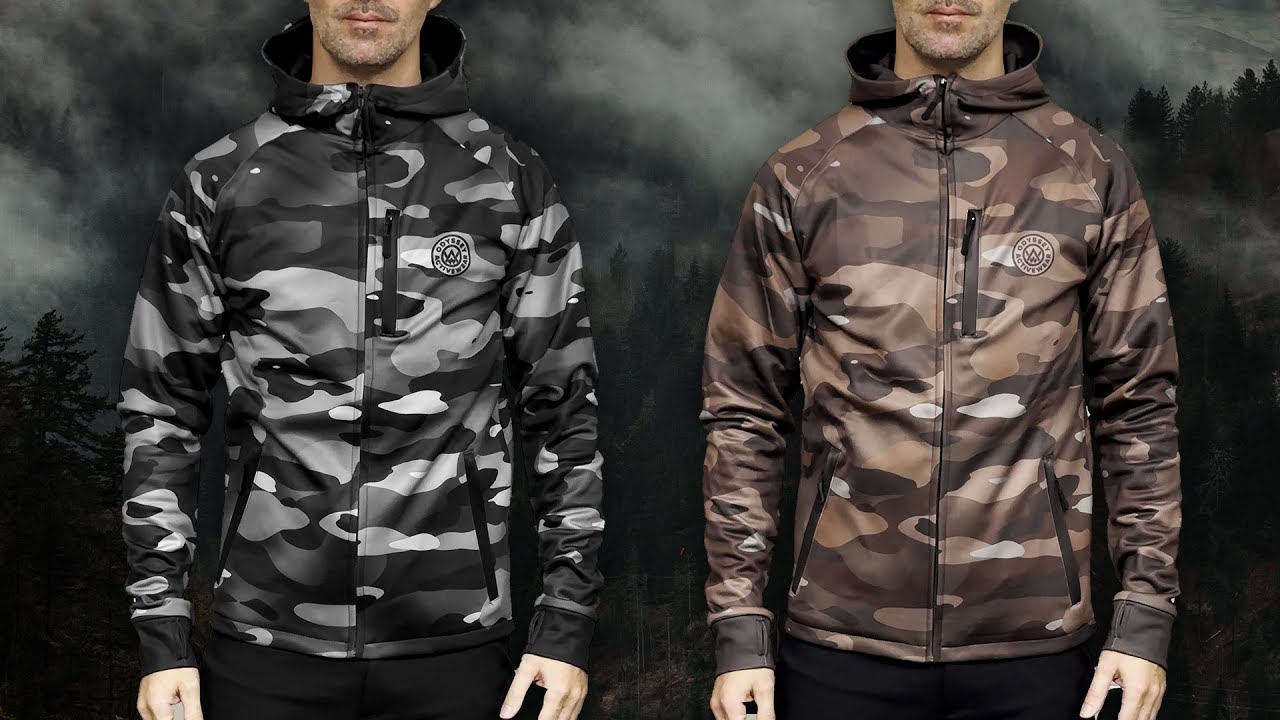 Take a Closer Look at Our Camo Tech Hoodie - YouTube