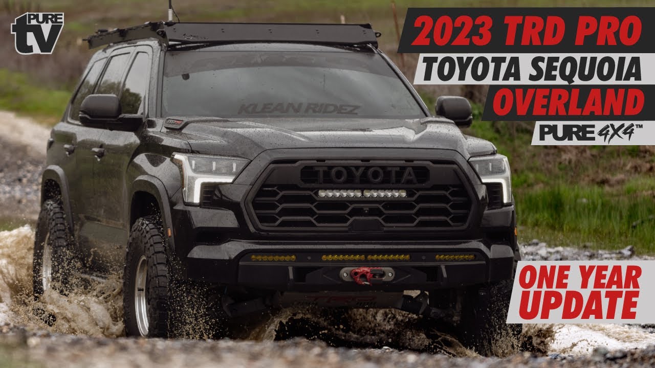 3rd Gen Toyota Sequoia on 37's Walk Around UPDATE | Overland Build ...