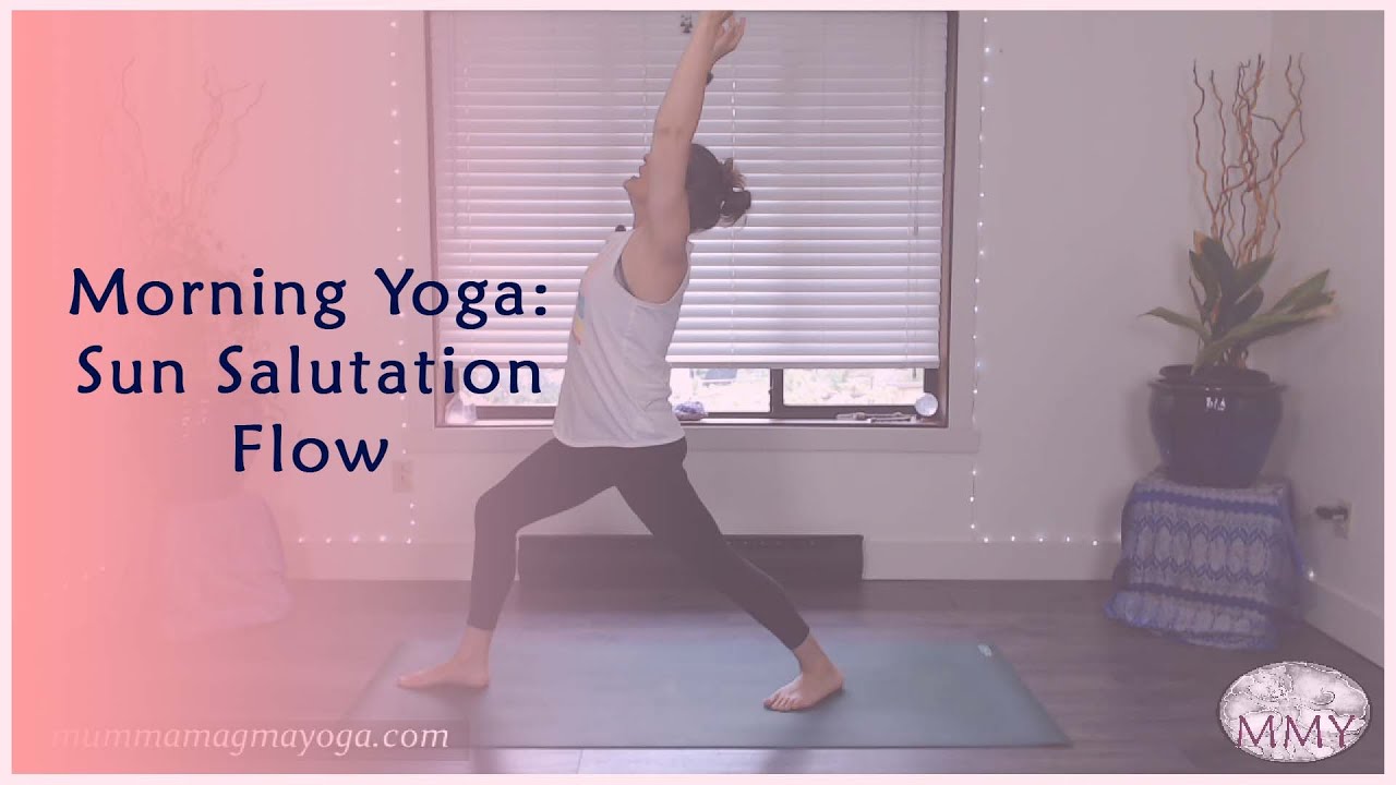 Morning Yoga - Sun Salutation Flow - YouTube