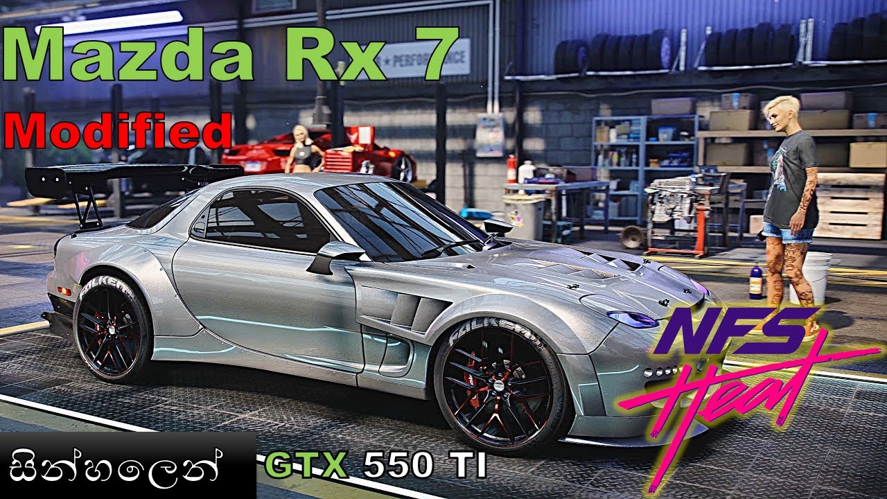 NFS Heat 2019 | Mazda rx7 | Car Customization | GTX 550 Ti - YouTube