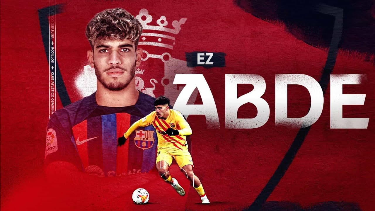 Presentación de Abde, que firma con C. A. Osasuna procedente del F. C ...