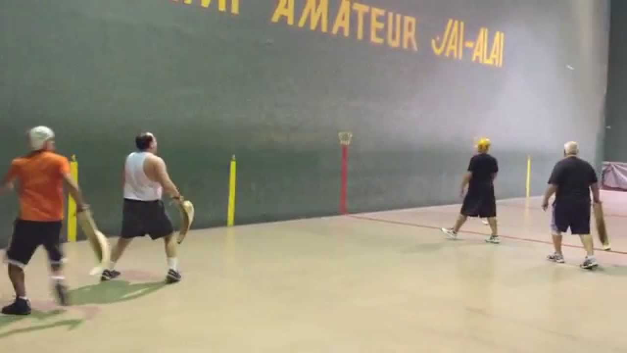 NM amateur jai alai with Scott, Norge, Luis, Tito, Julio and George SJ ...