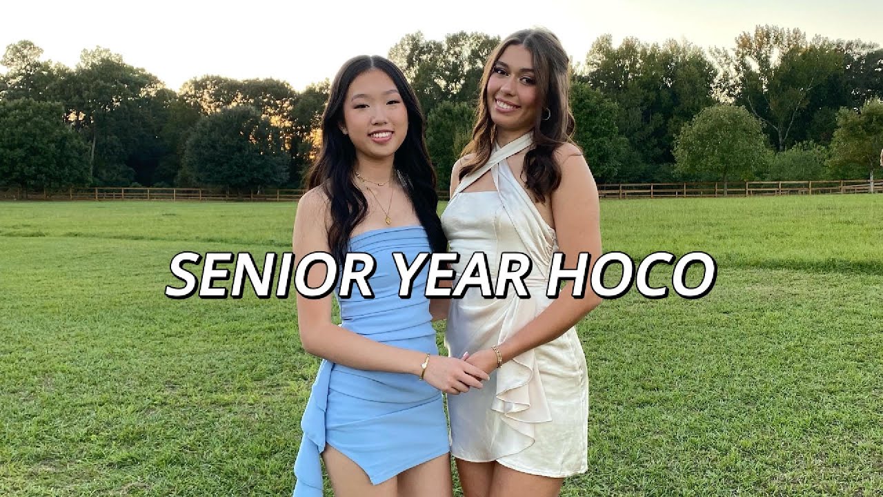 Senior Year Hoco 💐🪩🌷 - YouTube