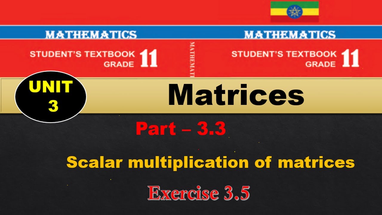 New Curriculum Grade 11 mathematics Tutorial unit 3 part 3/ scalar ...