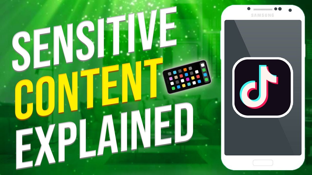 What Does A Sensitive Content Mean On TikTok? - YouTube