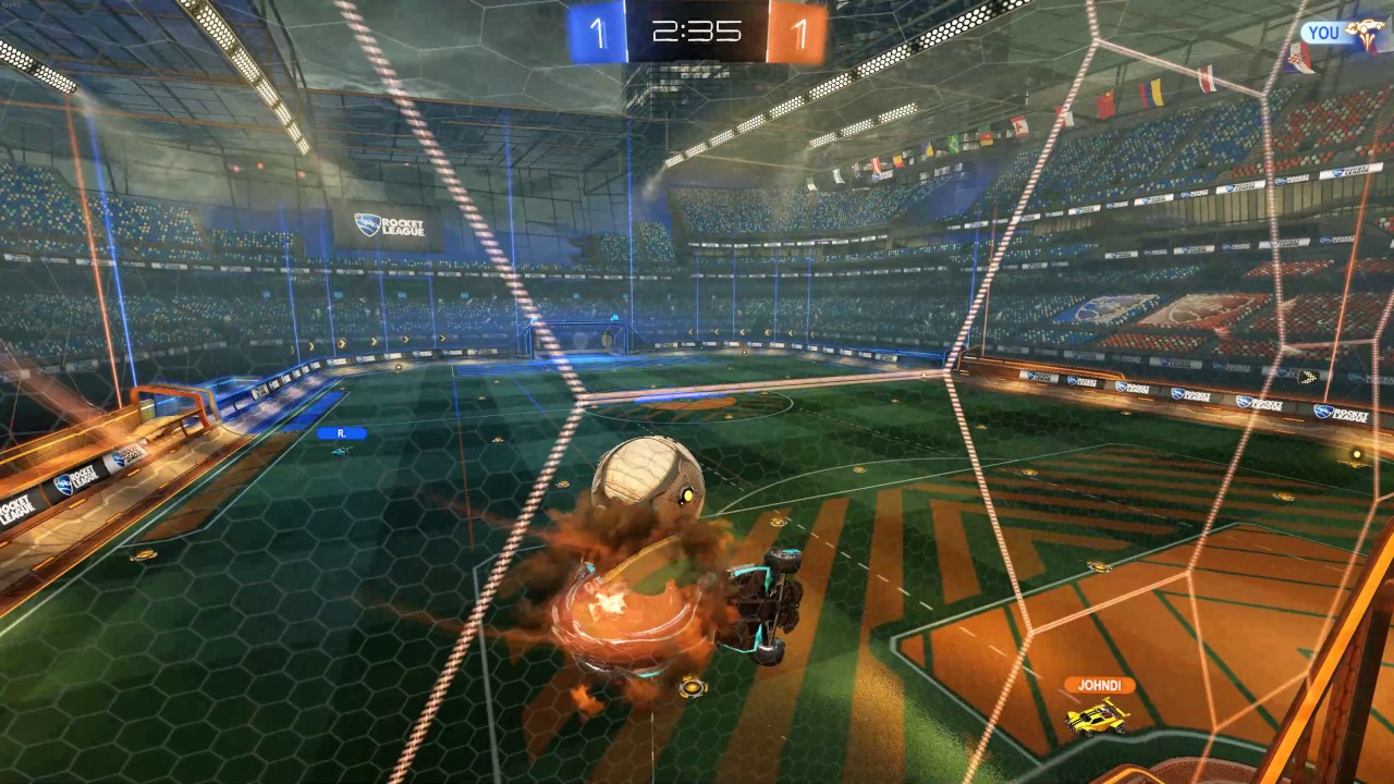 Rocket League Boost Gauge Bug - YouTube