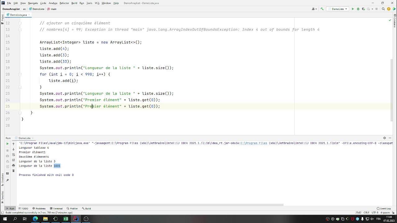 Démo ArrayList - YouTube