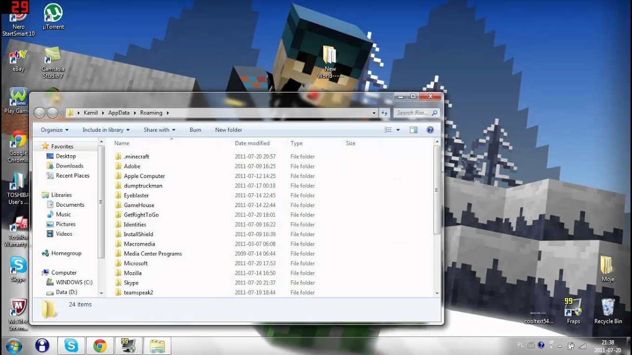 Jak wgrać save do minecraft? - YouTube