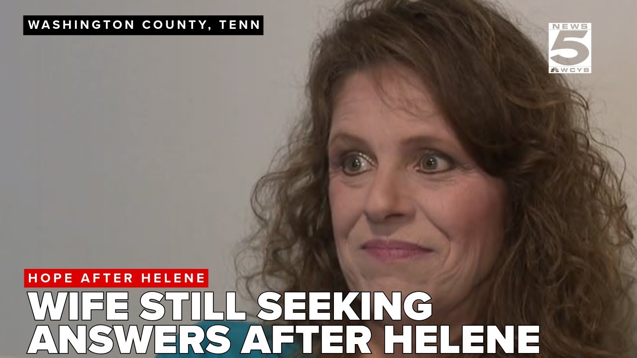 Wife seeks answers for husband missing 6 months after Helene - YouTube