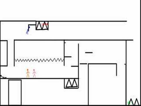 Stick Figure Death maze - YouTube