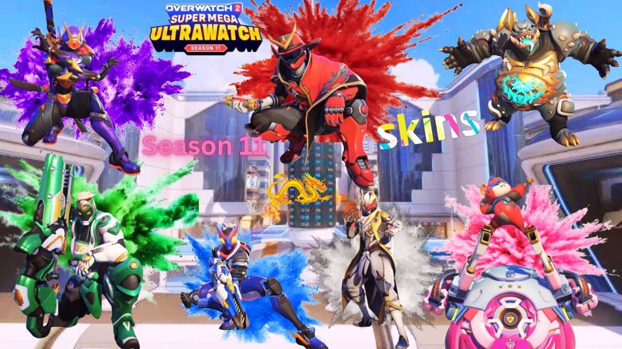 Overwatch 2 Super Mega Ultrawatch season 11 #overwatch2 #genji #kiriko ...