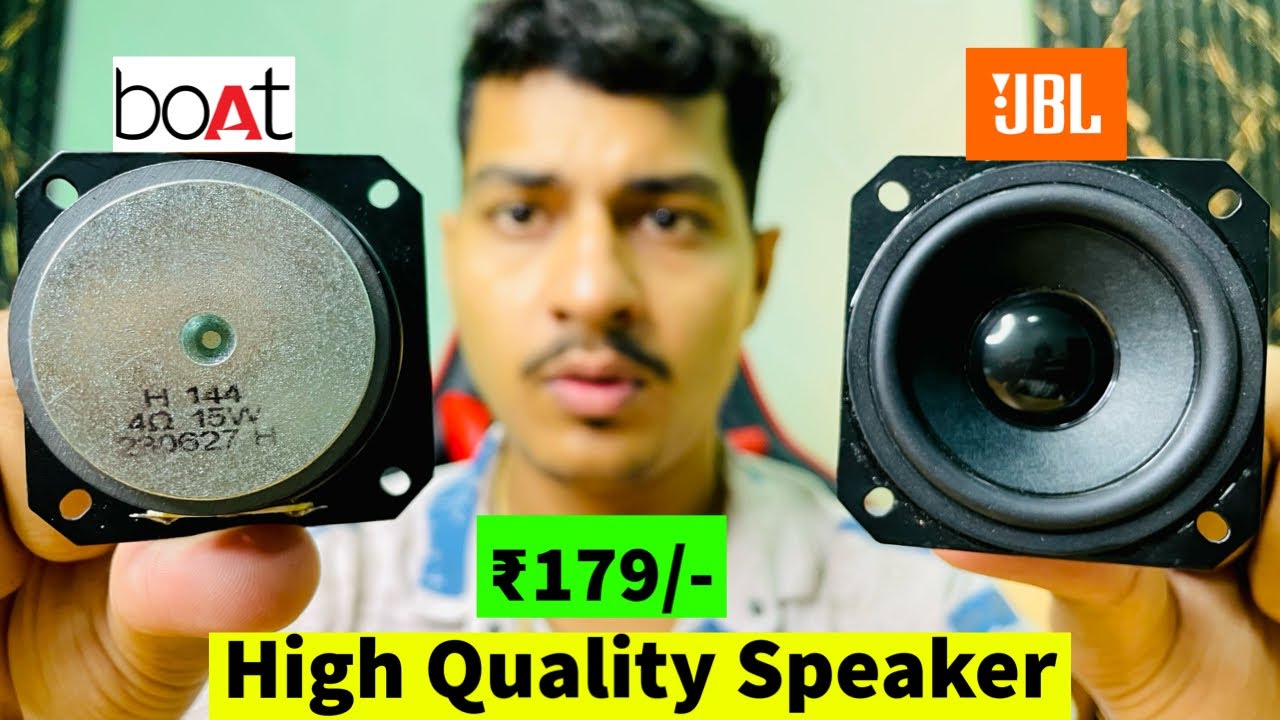 High quality Speaker Like JBL OR BOAT 😱 | 4ohm 15w speaker ...