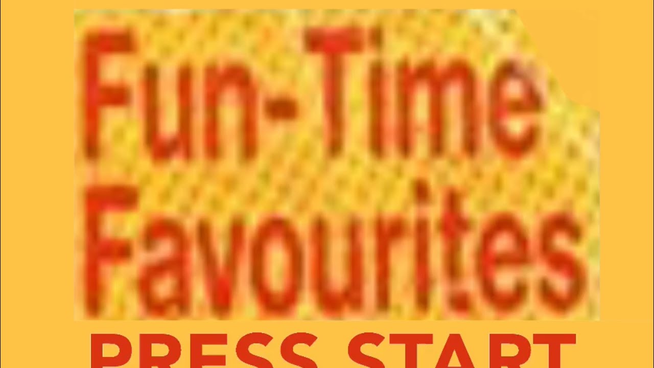 Fun Time Favourites The Video Game UK 1998 Opening Logos - YouTube