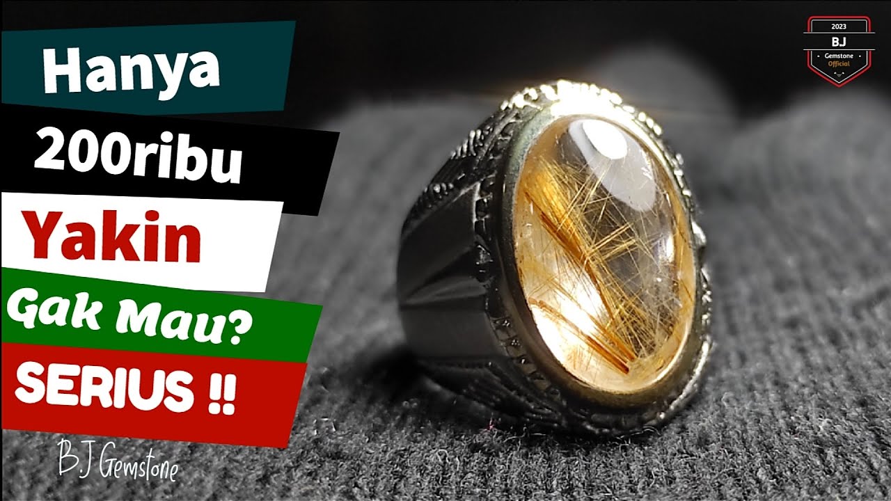 Dua Ratus Ribu‼️Batu kecubung rambut sedana cendana serat emas. mau ...