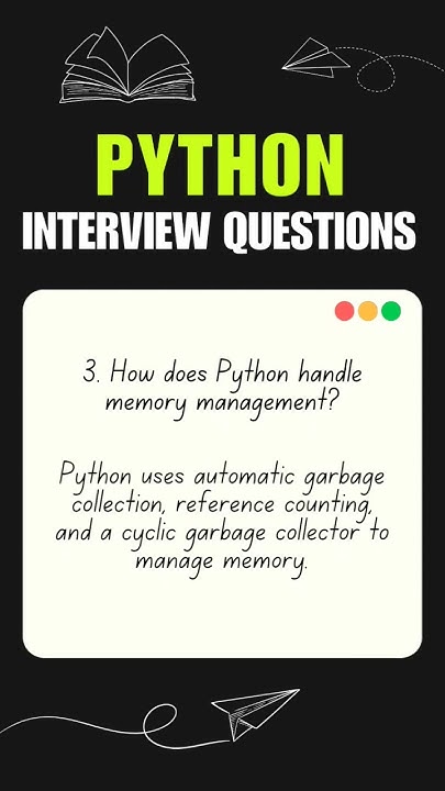 Top 5 Python Interview Questions Python Programming Trending Shorts Coding Codinginterview