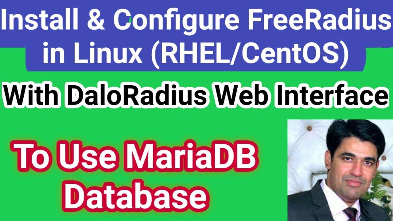 Install And Configure Freeradius To Use Mariadb With Daloradius Web