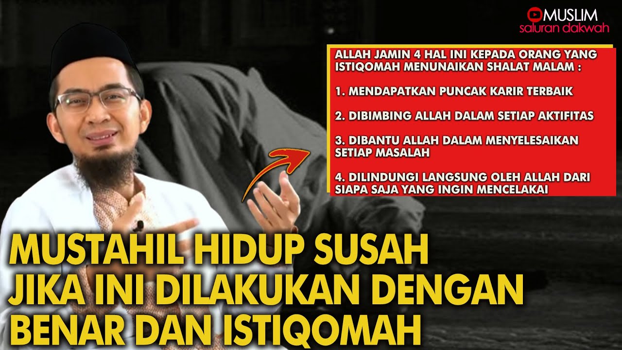 Mustahil Hidup Susah Jika Ini Dilakukan Dengan Benar dan Istiqomah ...